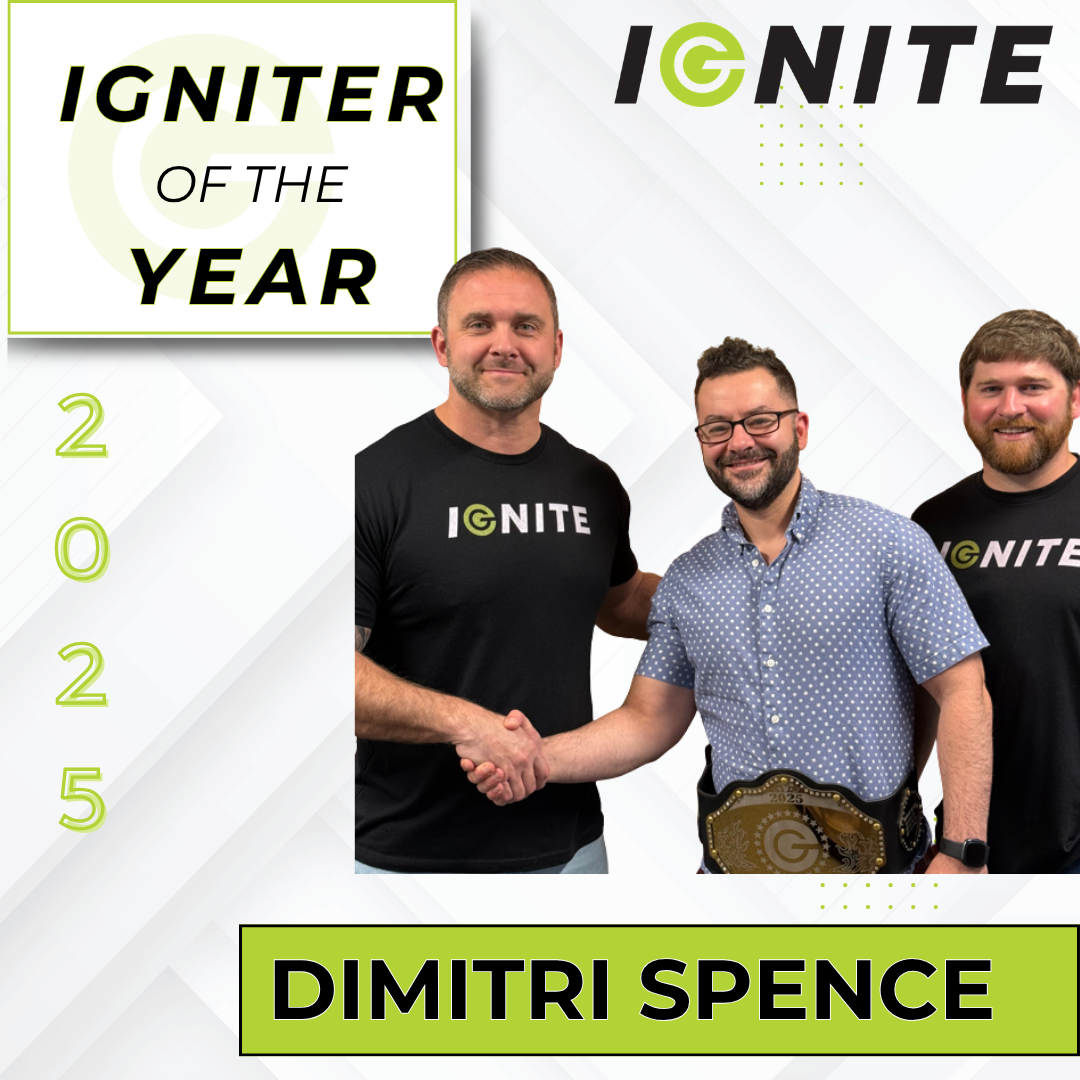 Dmitri Spence 2025 Employee Of The Year – Ignite Impossible
